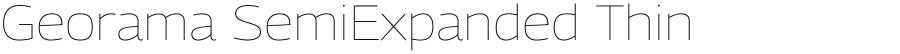 Georama SemiExpanded Thin - 字阁网