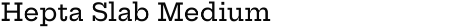 Hepta Slab Medium - 字阁网