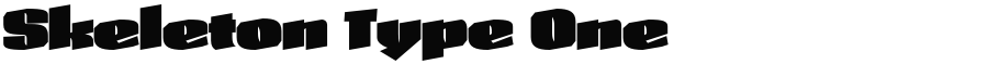 Skeleton Type One - 字阁网